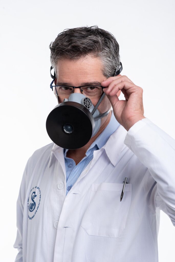 Emerald+ Half Face Respiratory System With Blower - Impertech Safety